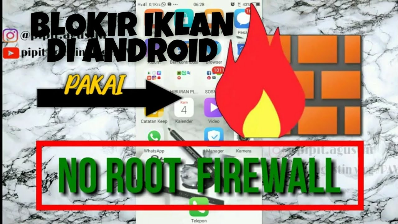 Banyak IKLAN GANGGU di HP-mu??? Blokir aja pakai Aplikasi NO ROOT ...