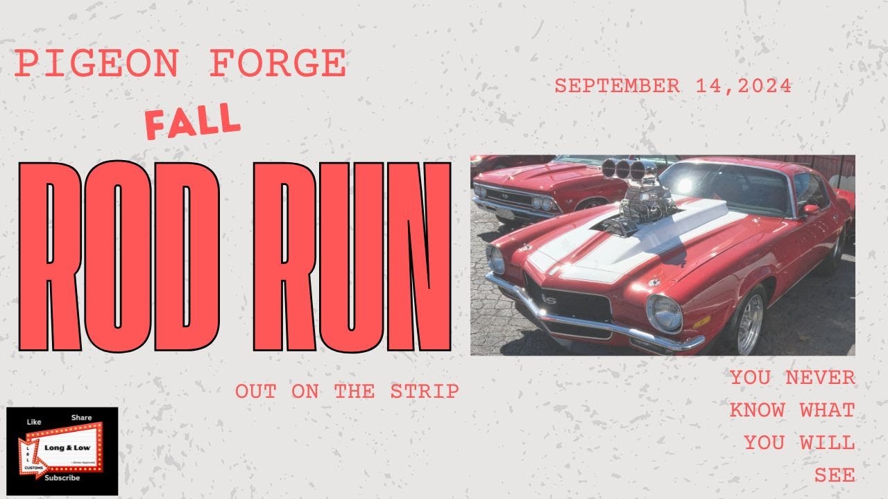 Pigeon Forge Rod Run Fall 2024 - YouTube