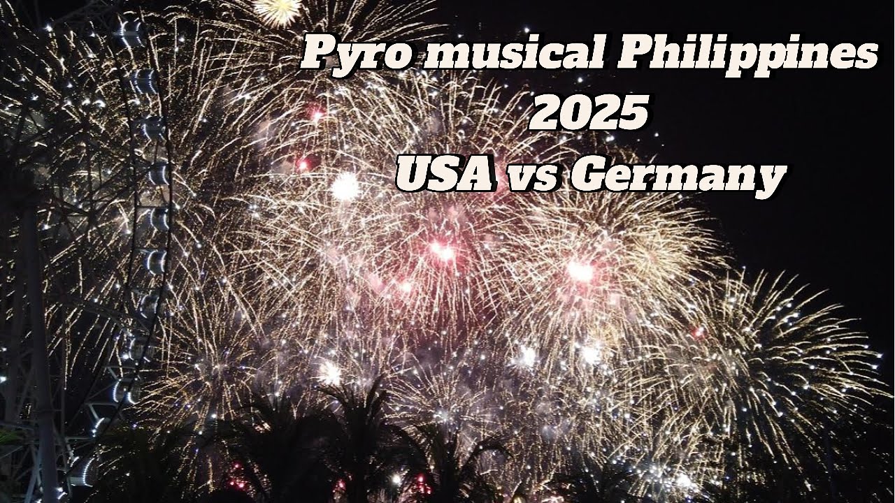 12th PHILIPPINE INTERNATIONAL PYROMUSICAL USA - GERMANY - YouTube