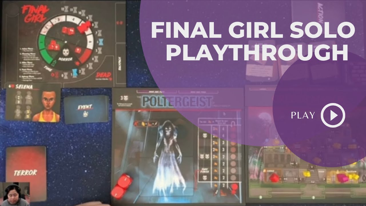 Final Girl w/ Poltergeist of Creech Manor Solo Playthrough | Danicha ...