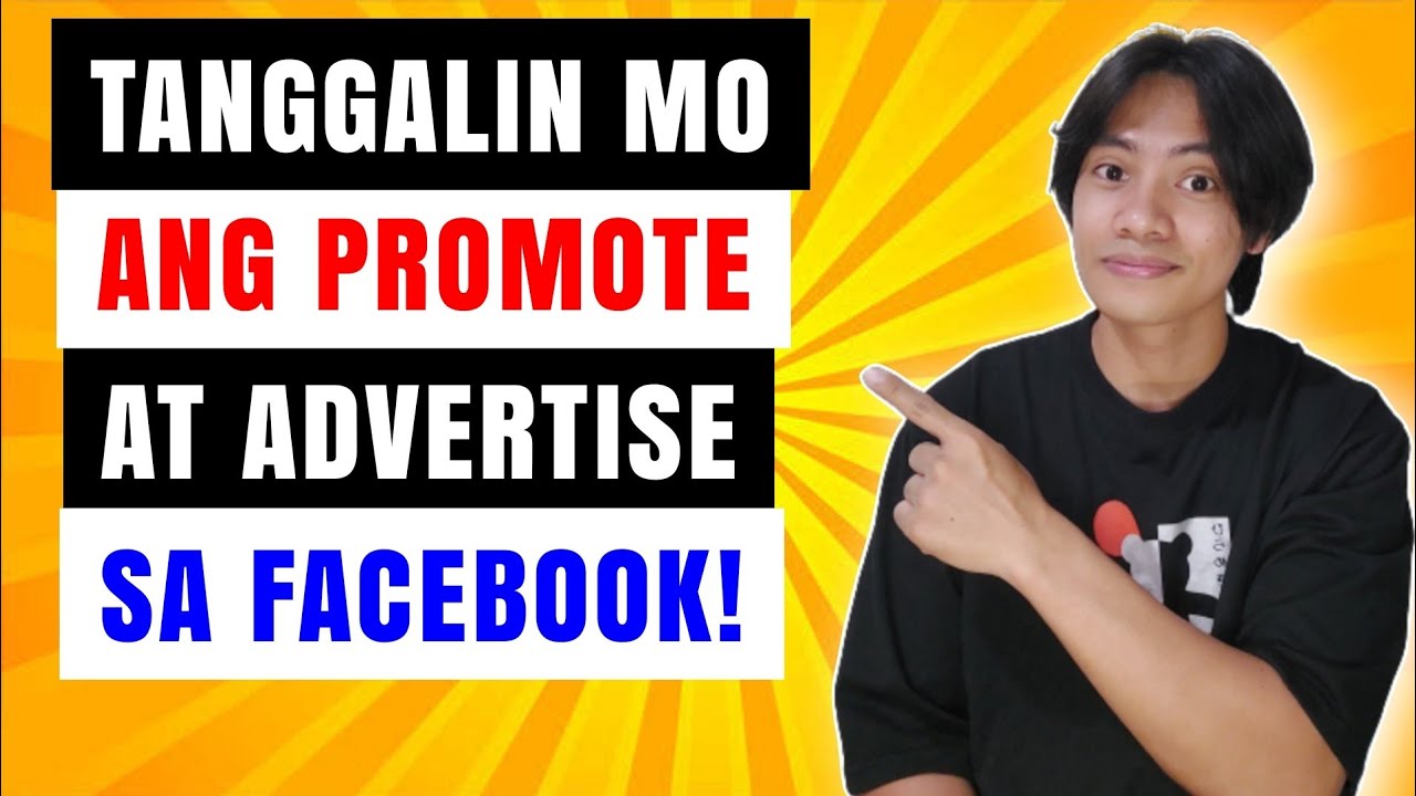 Paano tanggalin ang Promote, Advertise at Boost post sa Facebook - YouTube