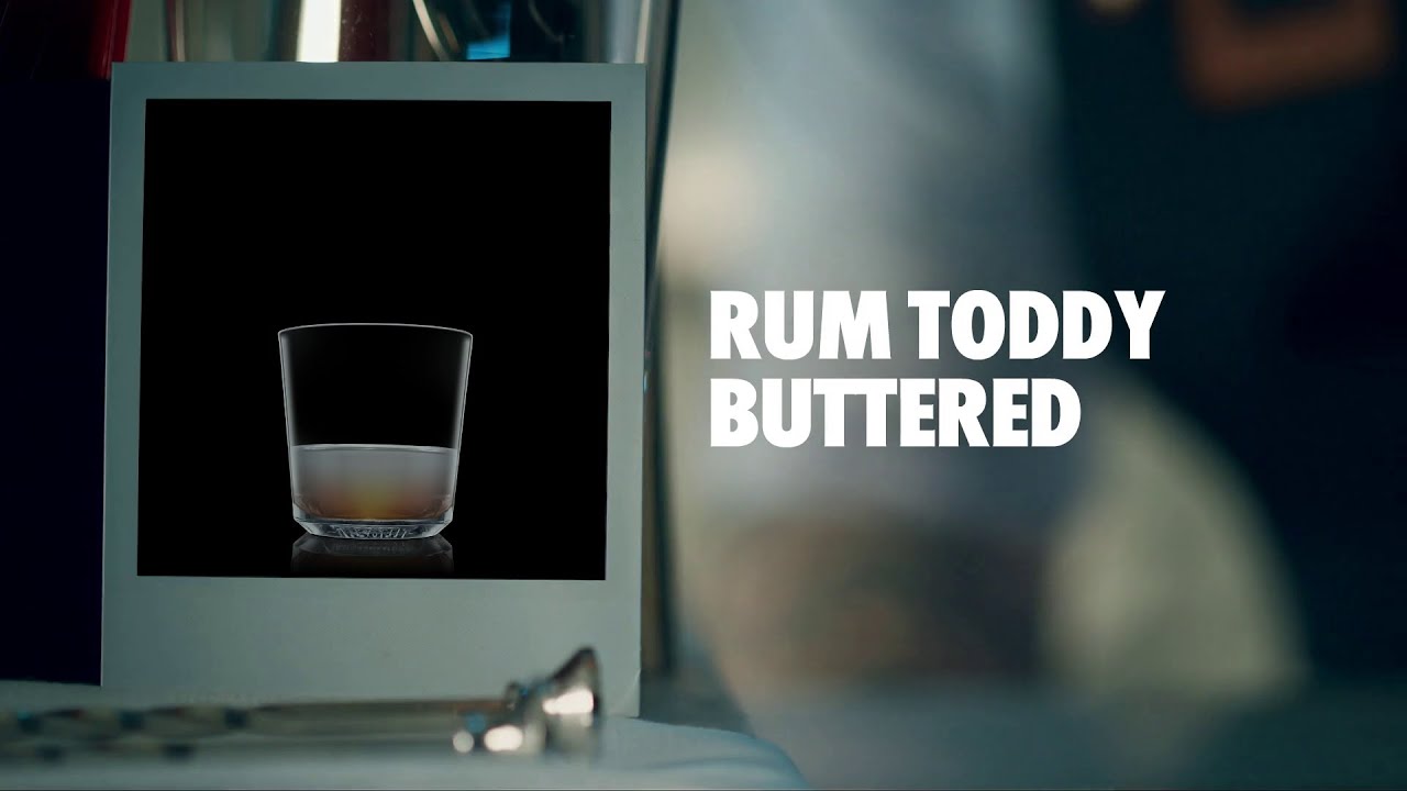 RUM TODDY BUTTERED DRINK RECIPE - HOW TO MIX - YouTube