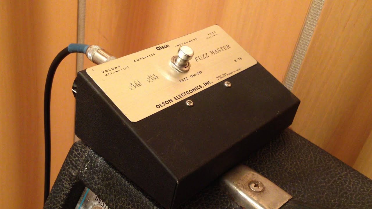 Olson Electronics Fuzz Master X-78 - YouTube