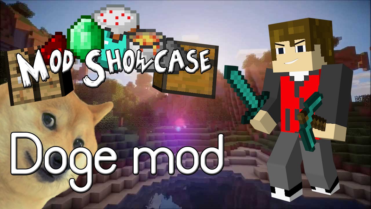 Minecraft Mod Showcase | Doge Mod - YouTube