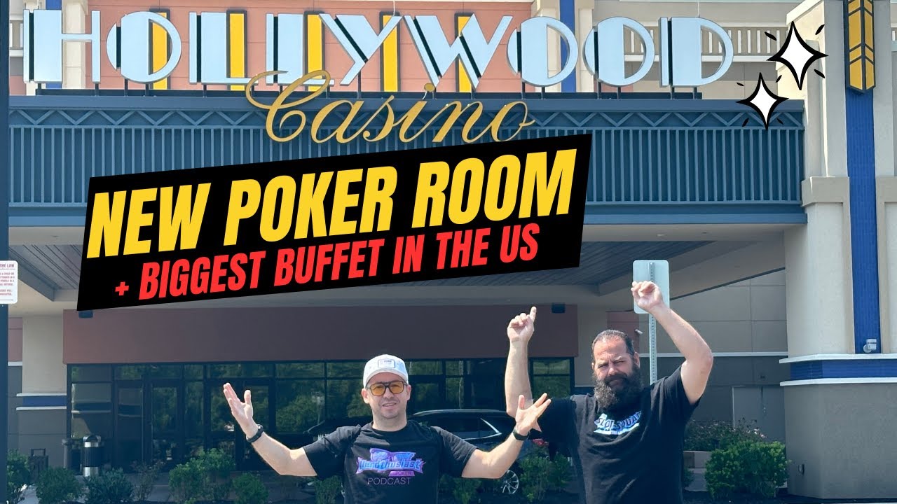 🃏 NEW POKER ROOM at Hollywood Morgantown Casino PA | Largest Buffet in ...