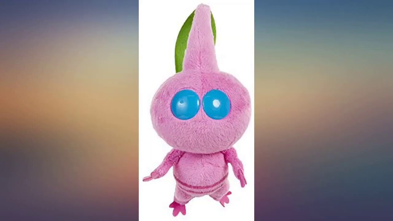 World of Nintendo Pink Pikmin Plush review - YouTube