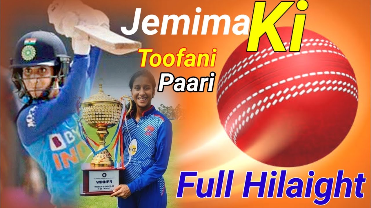 indian Women's Team winning.Jemima Rodrigues ki Toofani.Paari Full ...