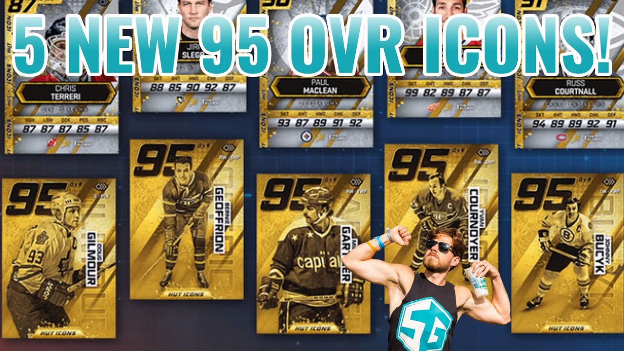NHL 20: Five New 95 OVR Icons! - YouTube