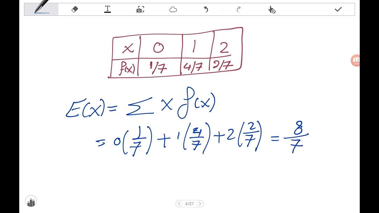 Lecture06 - Expectation and variance and Moment generating function of discrete random variable ...