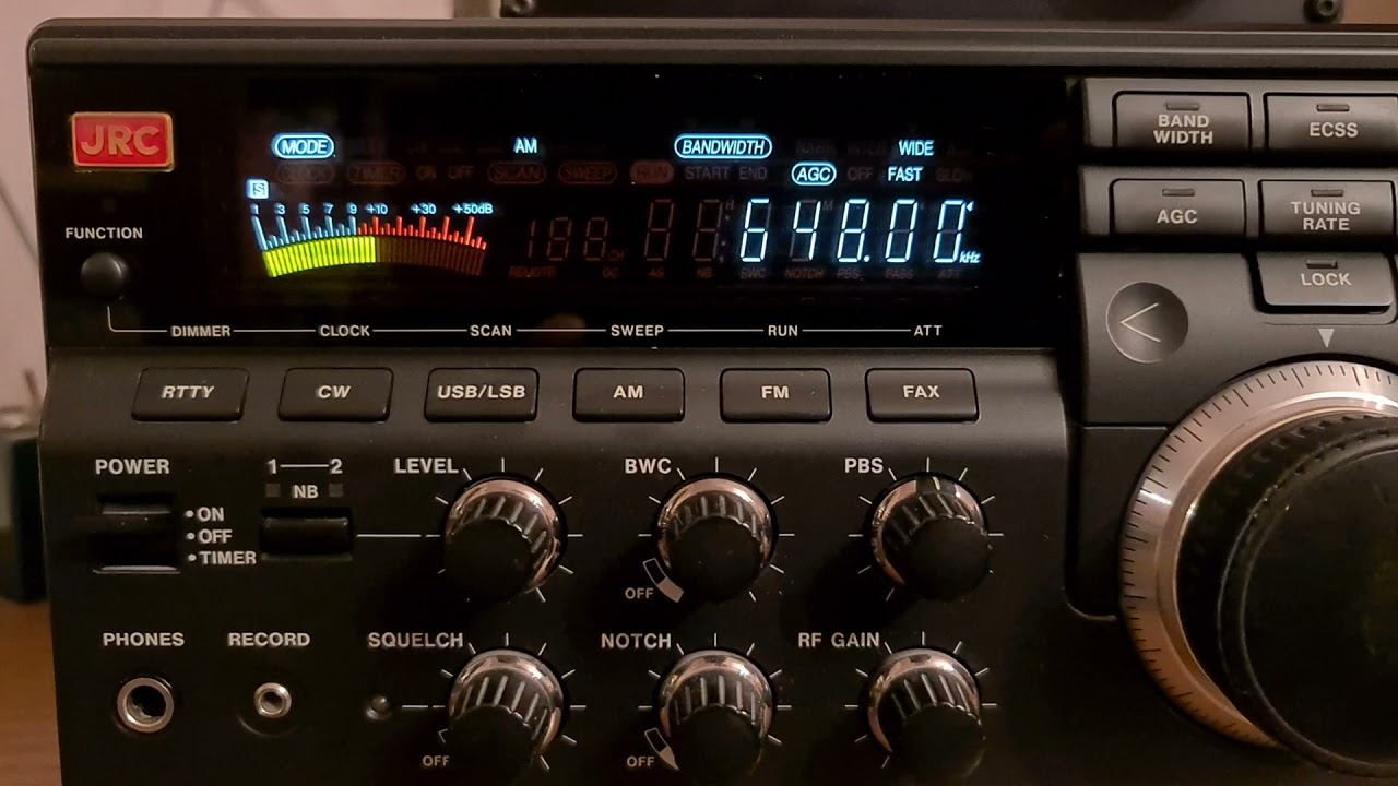 Empfang von Radio Caroline auf 648 kHz in Biebergemünd - YouTube
