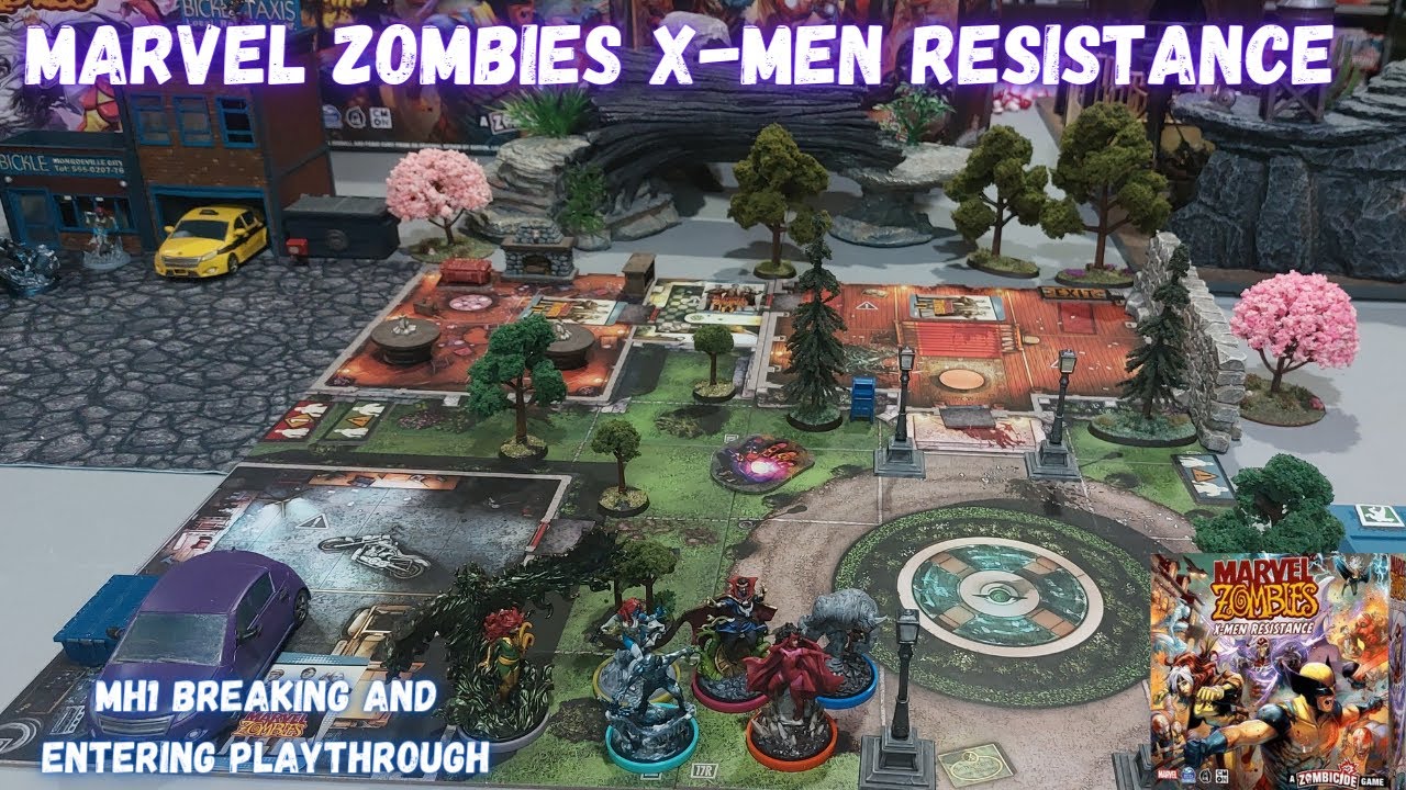 Marvel Zombies X-Men Resistance MH1 Breaking And Entering Playthrough ...