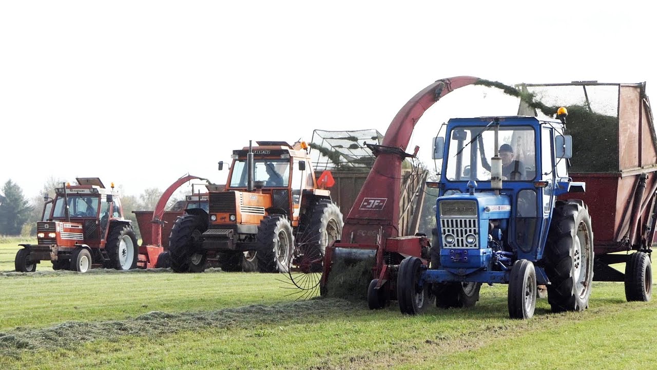 Vintage Grass Silage Day 2021 - Lots of great antique tractors in the ...