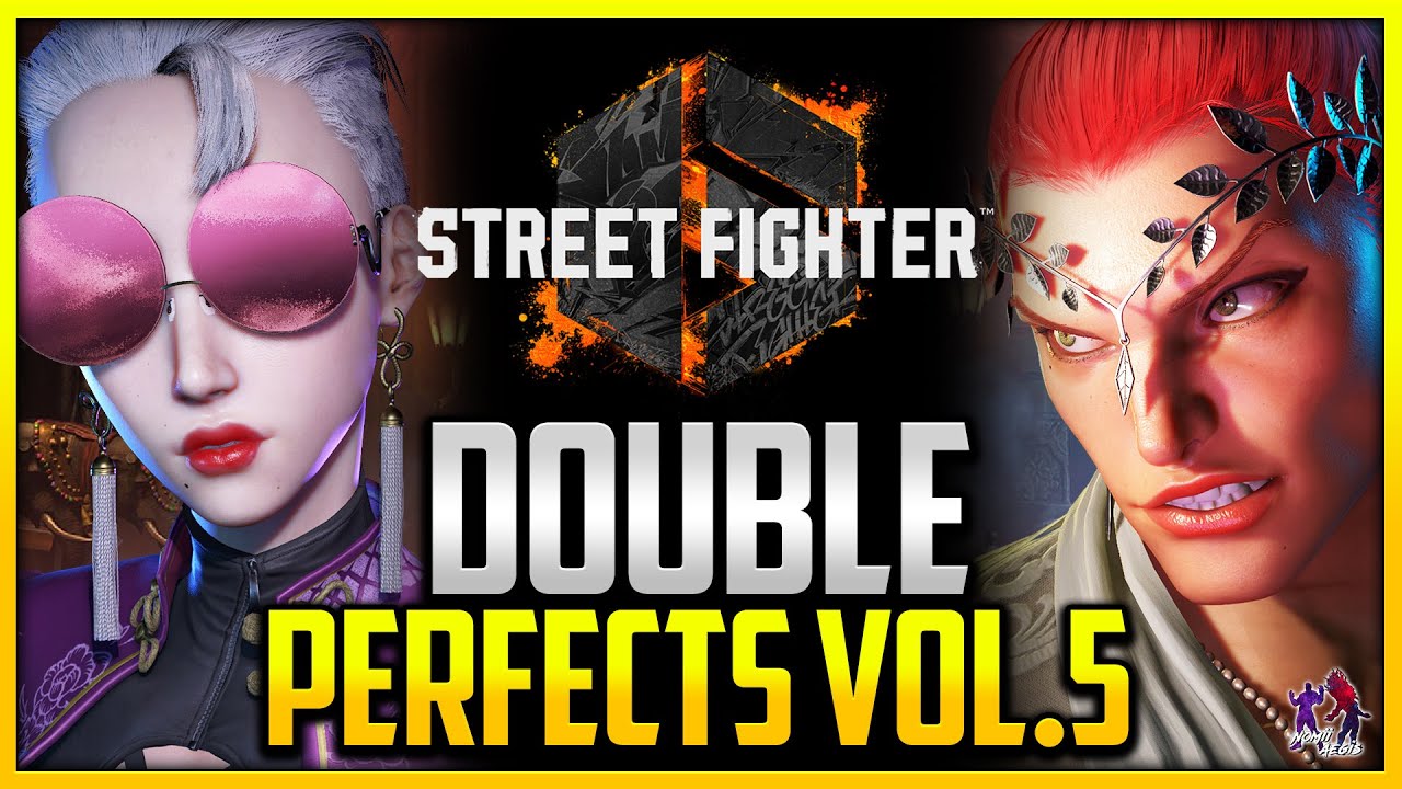 SF6 AMAZING DOUBLE PERFECTS • Vol 5 !! STREET FIGHTER 6 High Level ...