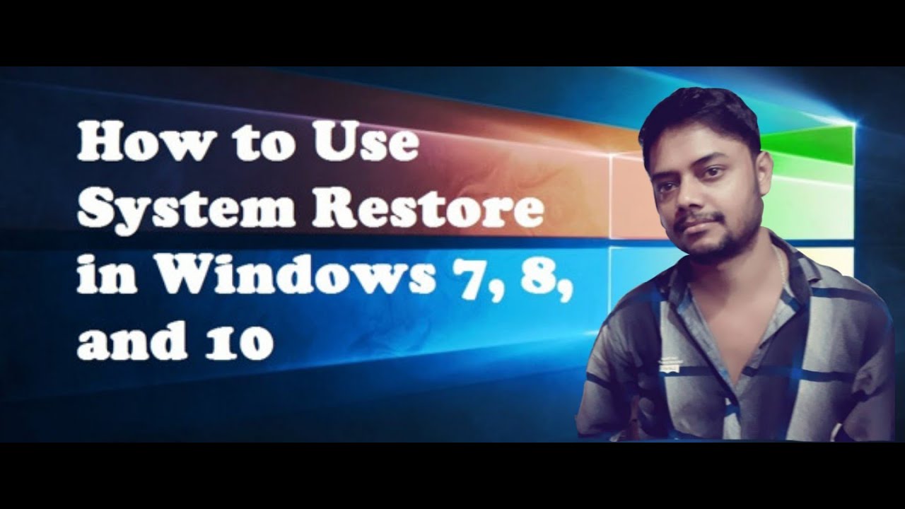 How to System Restore your Pc From Command Prompt | Windows 7,8,10 | In ...