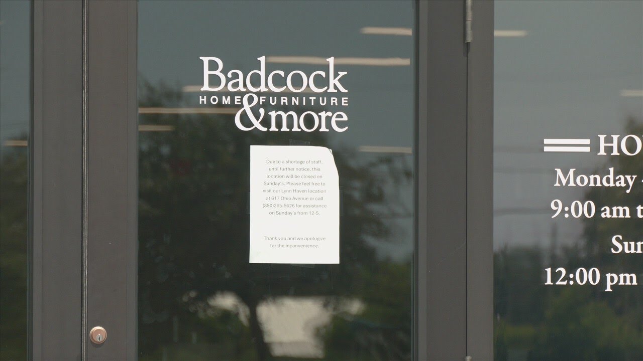 'Badcock & More' furniture stores to close after filing for bankruptcy ...