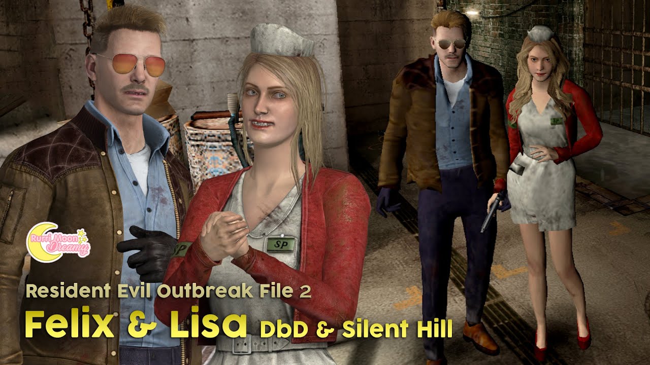 Resident Evil Outbreak File 2 - Play as Felix Richter & Lisa Garland ...