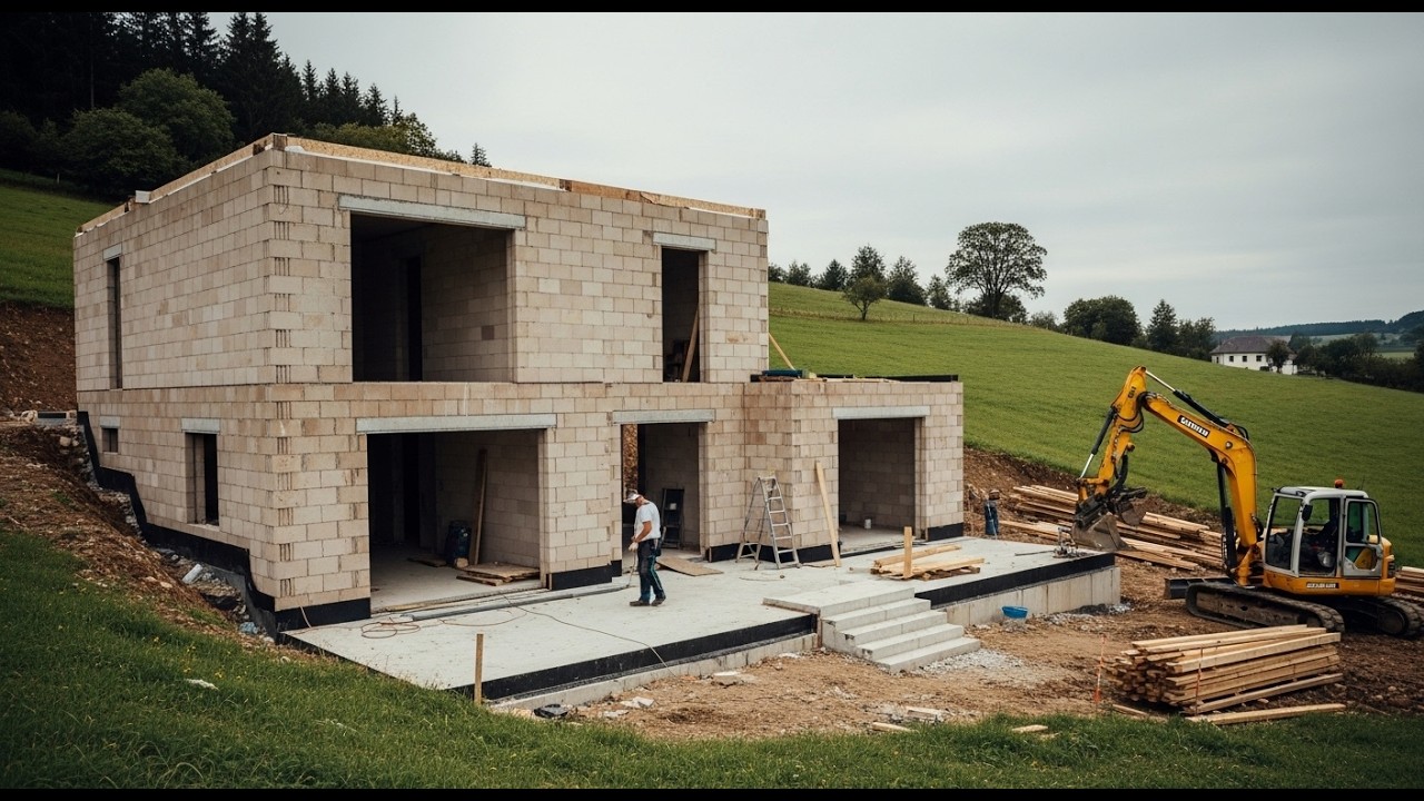 Man Builds Amazing Classic Dream Home in the Suburbs | From Start to ...