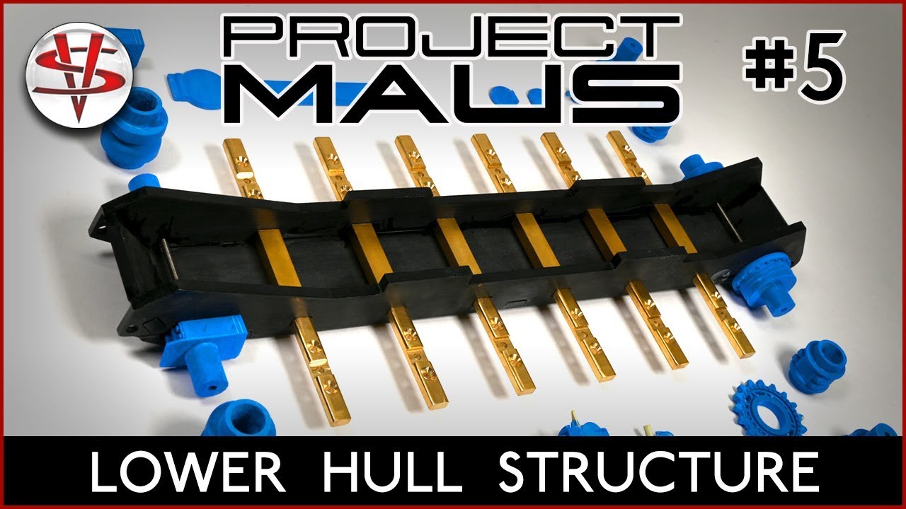 PROJECT MAUS PART 5 'LOWER HULL STRUCTURE' - YouTube