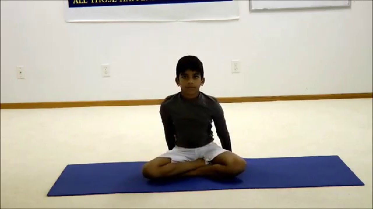 Sukhasana ( Easy Pose) - YouTube