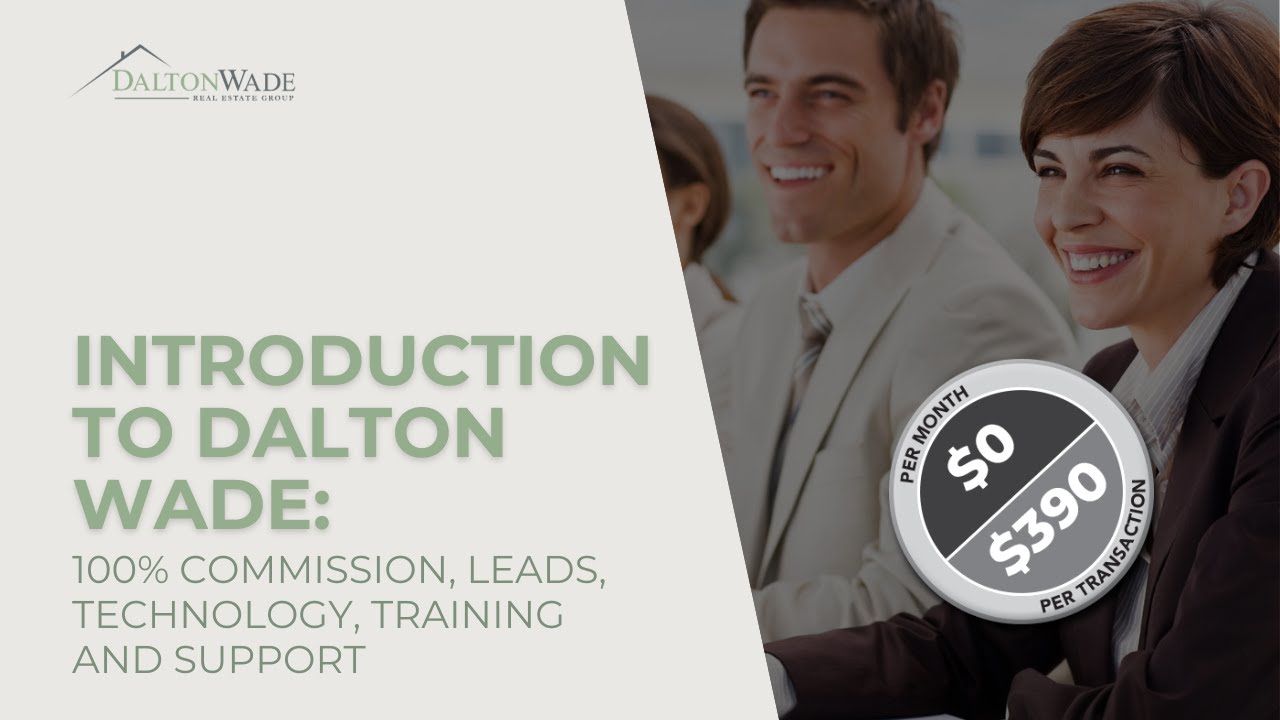 Introduction to Dalton Wade: 100% Commission, Leads, Technology ...