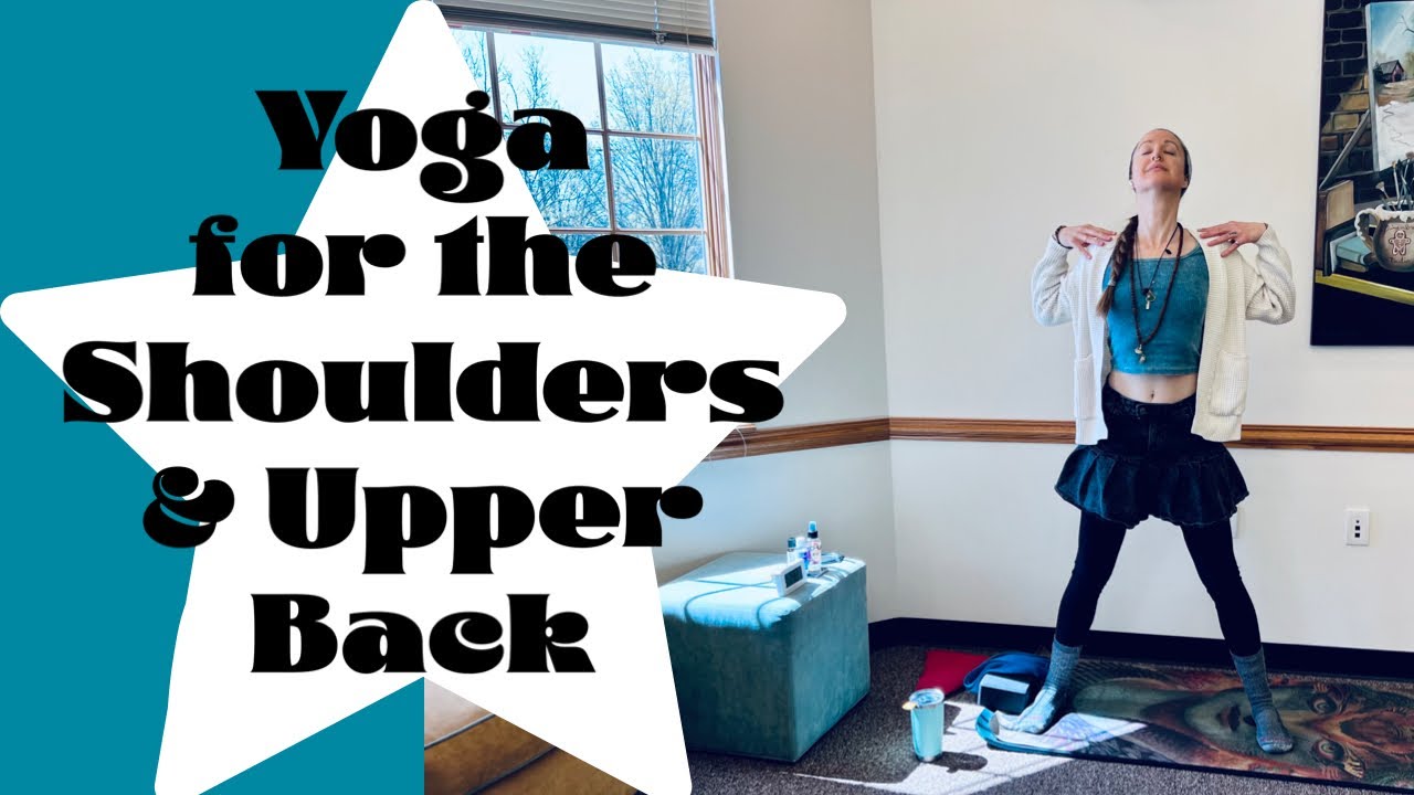 Shoulder Rolls | LIVE STREAM Yoga Class #160 - YouTube
