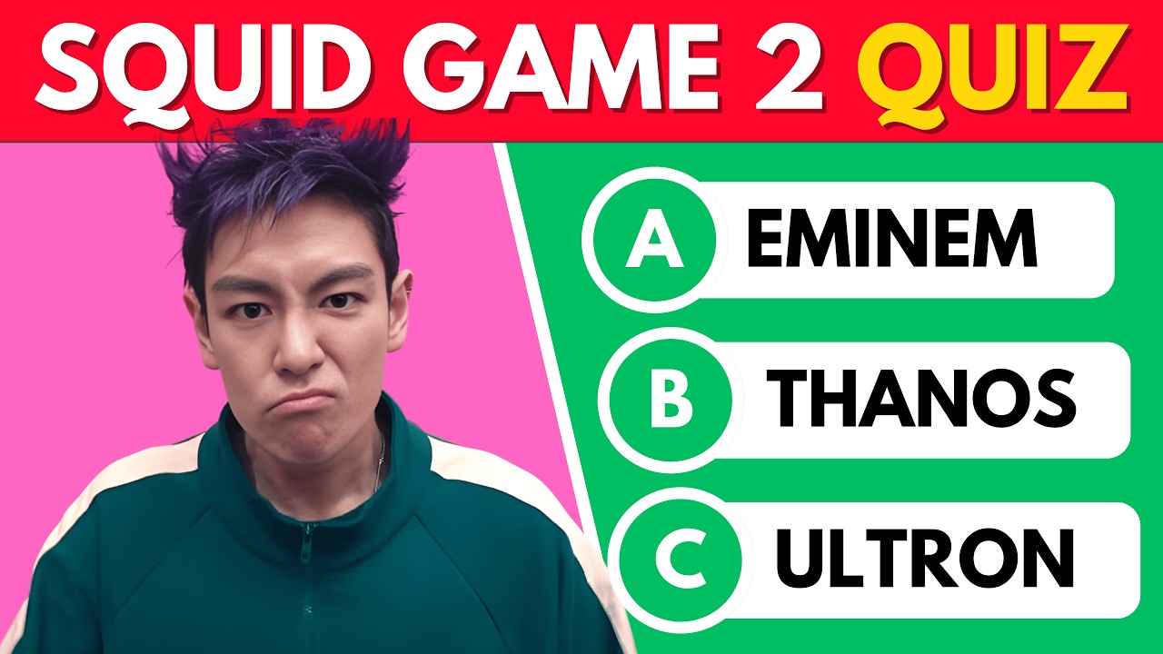 Ultimate Squid Game 2 Quiz🦑🎲 +15 Questions about Squid Game Season 2 ...
