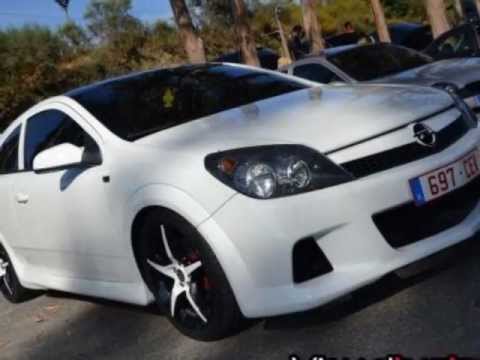 Opel Astra GTC White Performance Tuning - YouTube