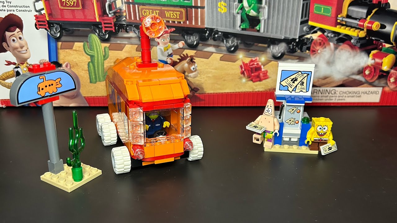LEGO SpongeBob Bus Set Review! - YouTube