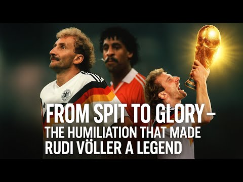 From Spit to Glory – The Humiliation That Made Rudi Völler a Legend