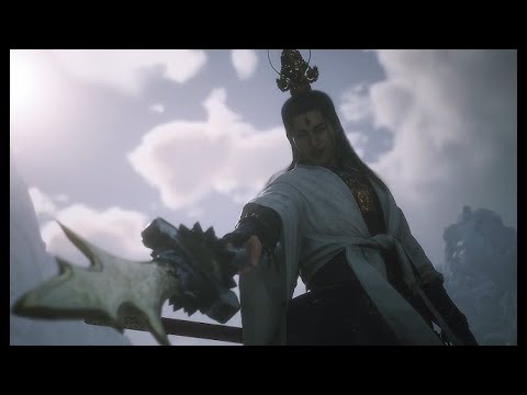 Black Myth Wukong- Erlang Shen Boss Weapon showcase- Tri-Point Double ...