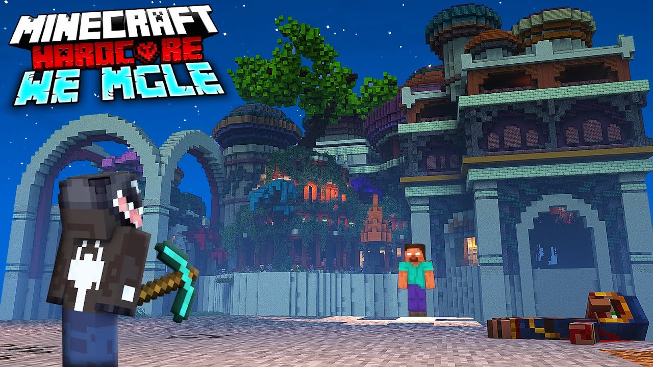 TEN NAWIEDZONY PAŁAC JEST OGROMNY… | MINECRAFT: We Mgle #13 - YouTube