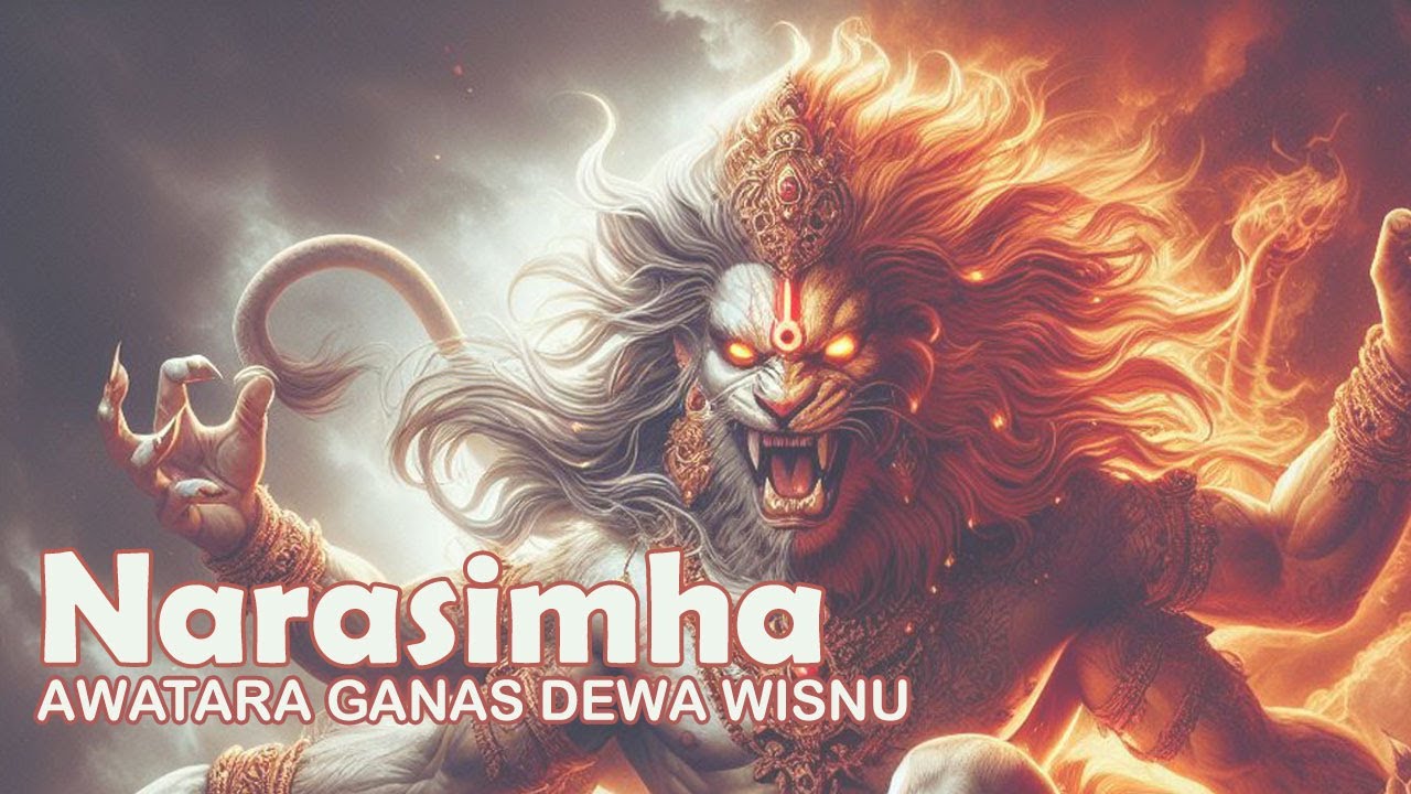 Awatara NARASINGHA | Awatara GANAS Dewa Wisnu - Kenapa Dewa Jadi Singa ...