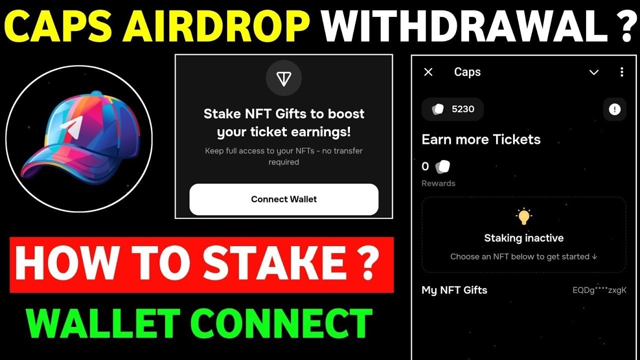 Caps Airdrop Claim | Caps Staking | How to Stake in Caps | Caps New ...