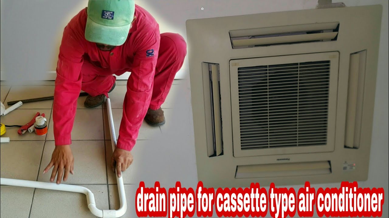 Cara buat pipa saluran air untuk ac cassette type - YouTube