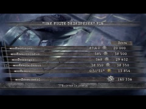 RESIDENT EVIL 5 Desperate Escape SOLO Amateur 140 336pts ( Villager Ending )