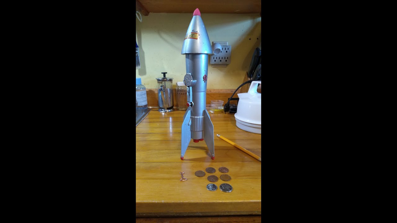 Rocket Bank - ASTRO MFG - RD 1957 - A BERZAC CREATION - YouTube