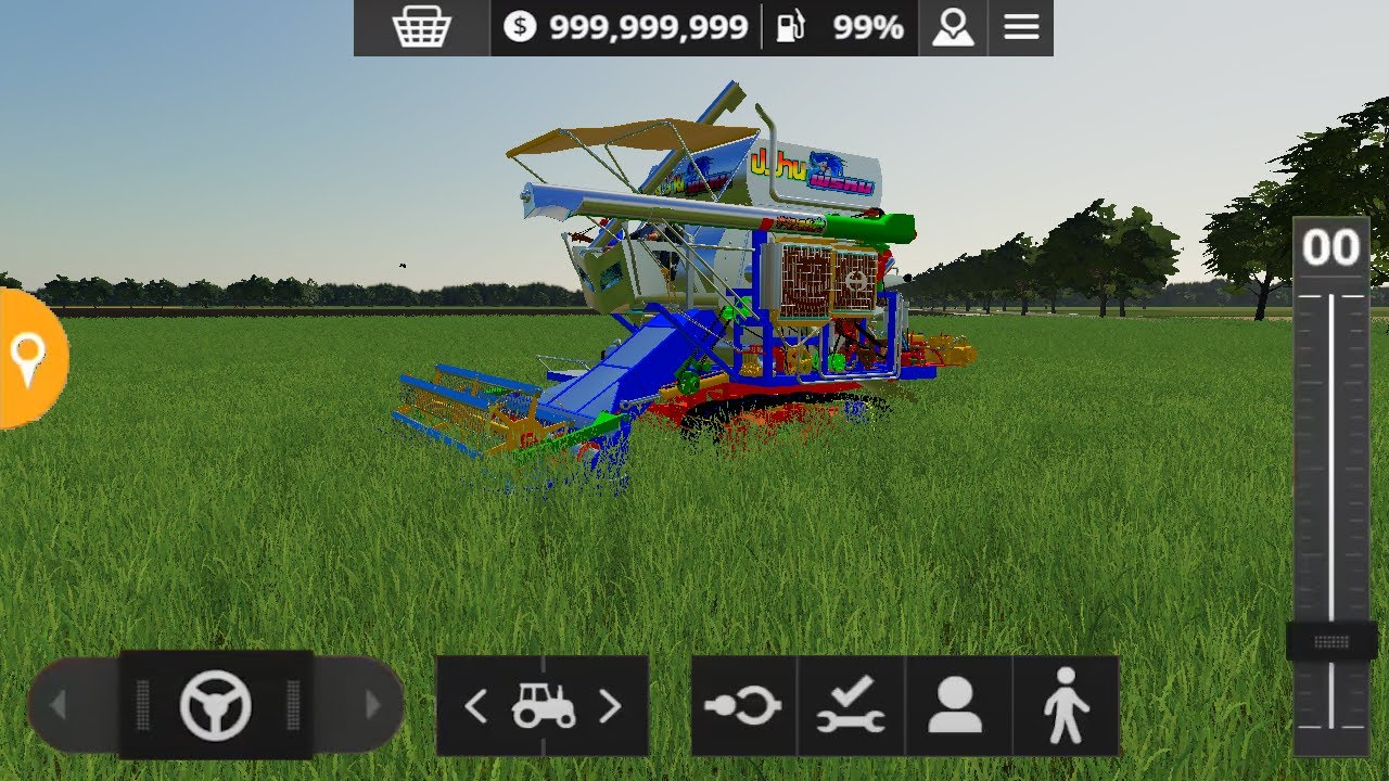 #fs20 เล่นแบบชีวิตจริง รถเกี่ยวข้าว ป ปานพรหม | Farming Simulator 20 EP ...