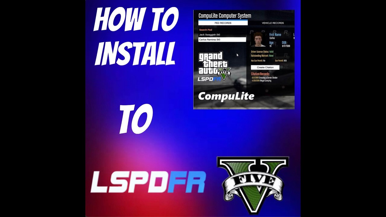 How to install Compulite to GTA5 LSPDFR - YouTube