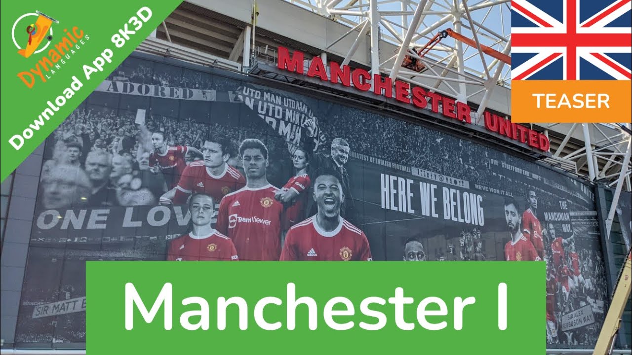 Manchester I, England 360 8K3D | DYNAMIC LANGUAGES - YouTube