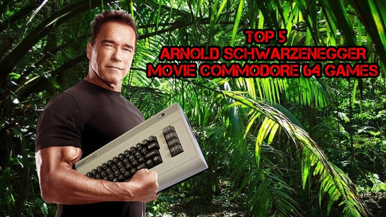 Top 5 Arnold Schwarzenegger movie Commodore 64 games - YouTube