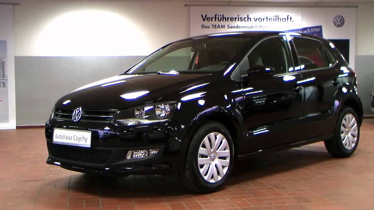 Volkswagen Polo 1,4 Comfortline 2011 Deep Black Perleffekt BY125295 www ...