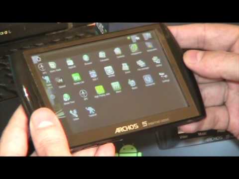 Unboxing Archos 5 Internet Tablet with Android - YouTube