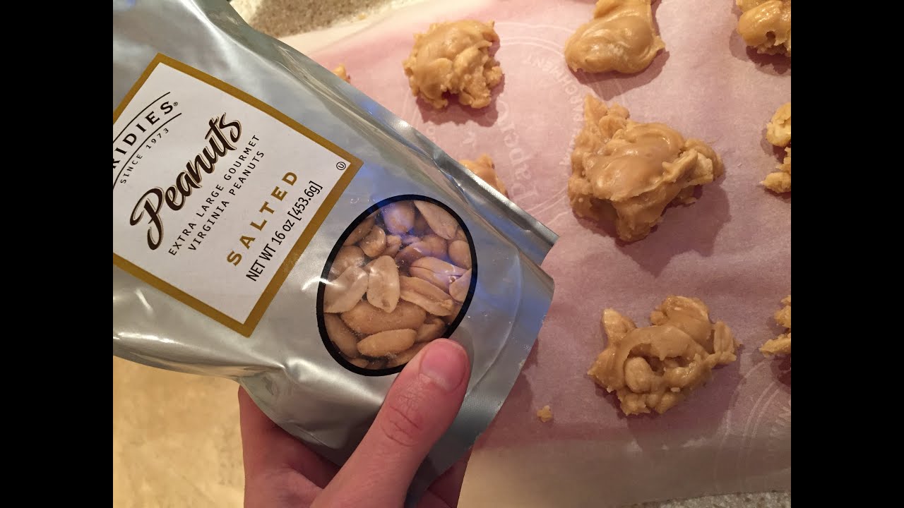 How to make praline with peanuts - YouTube