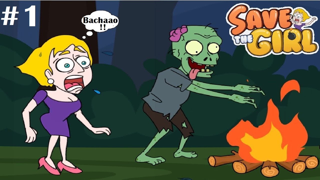 SAVE THE GIRL- ALL LEVEL SOLUTION in Hindi | Full Gameplay PART 1 ...