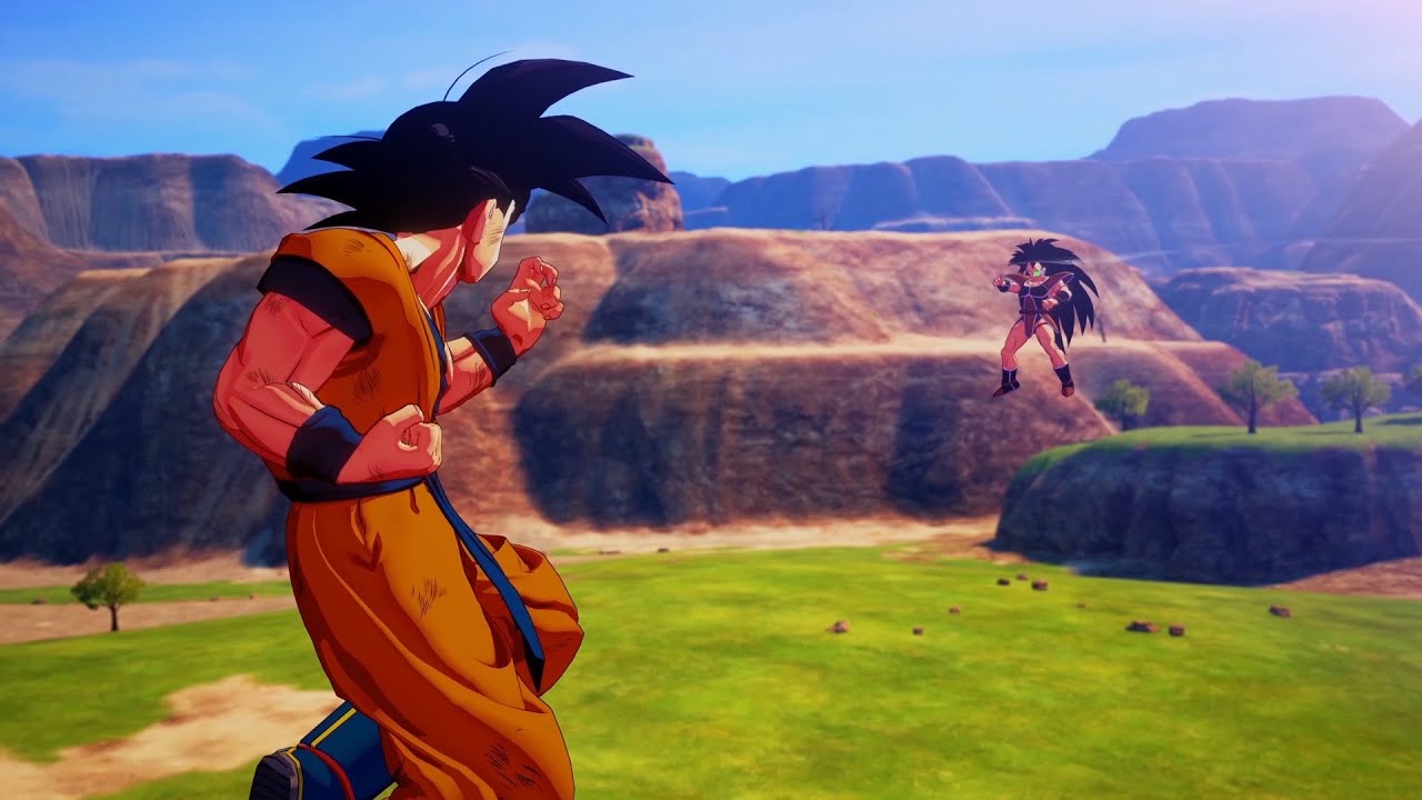 Dragon Ball Z: Kakarot - Goku Vs Raditz Boss Fight 1080p - YouTube