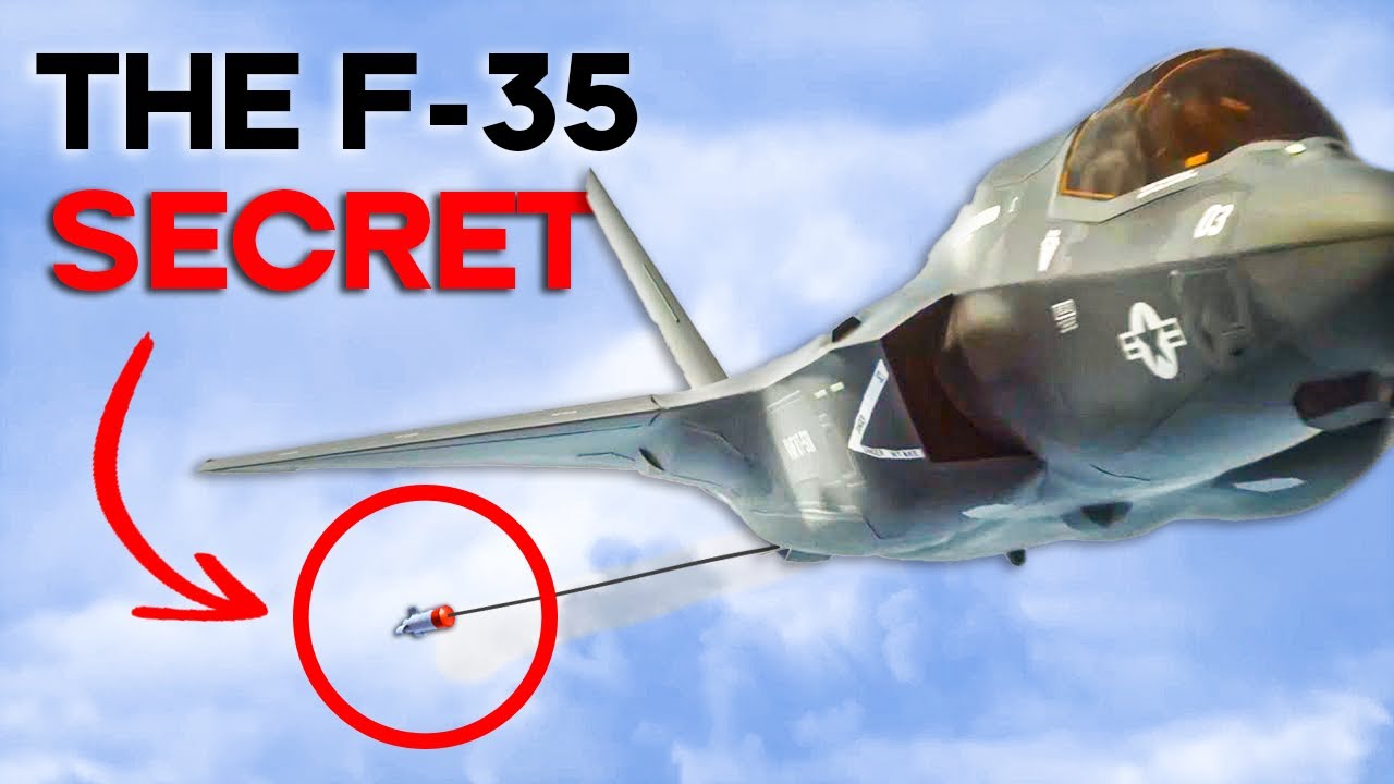 The Mysterious SECRET Device in F-35 Fighter Jets - YouTube