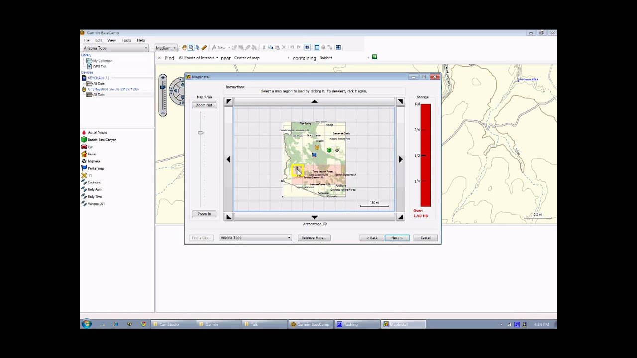 Garmin Basecamp demo - Part III - YouTube