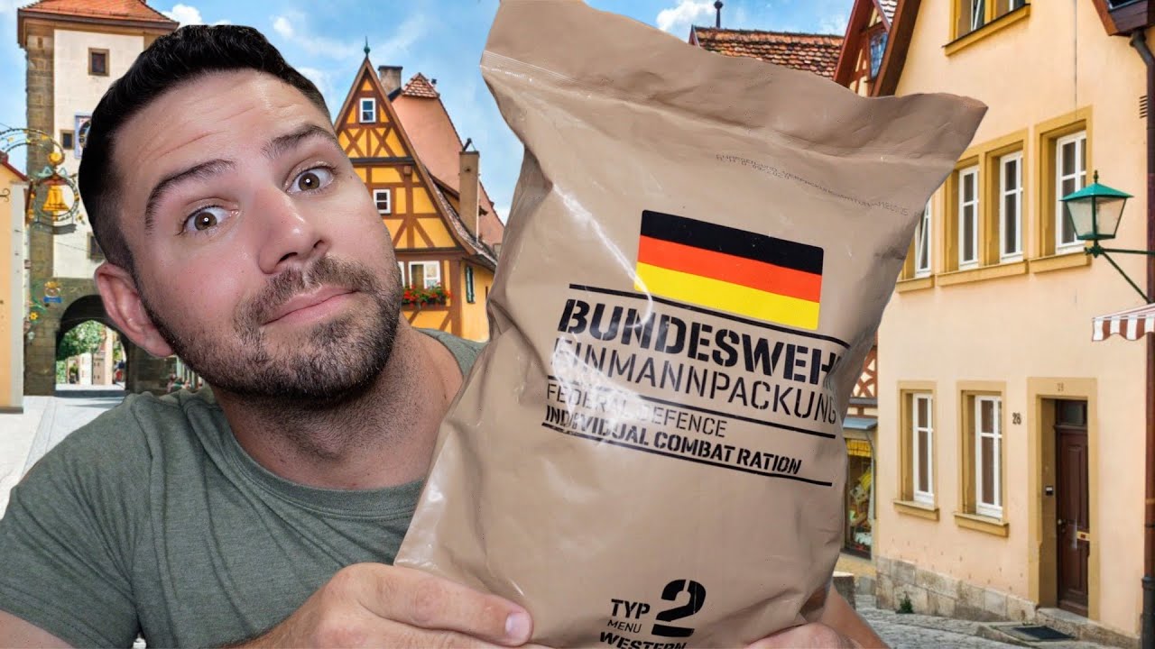 German Military MRE ( Meal Ready To Eat ) Taste Test! - YouTube