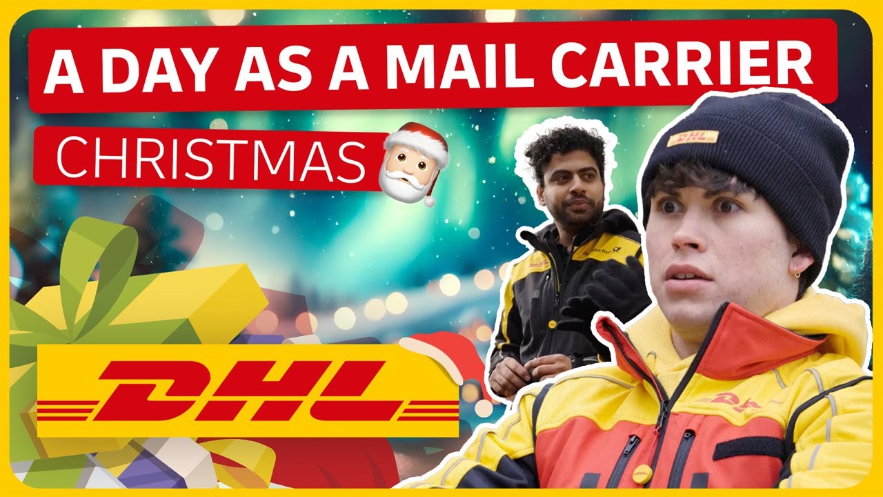 A day as a mail carrier: DHL's Christmas Countdown! | DHL Peak Season ...