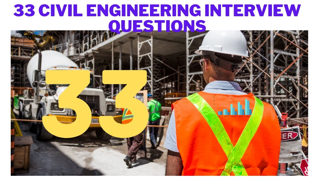 33 Civil engineering interview questions | Concepts | points | every ...